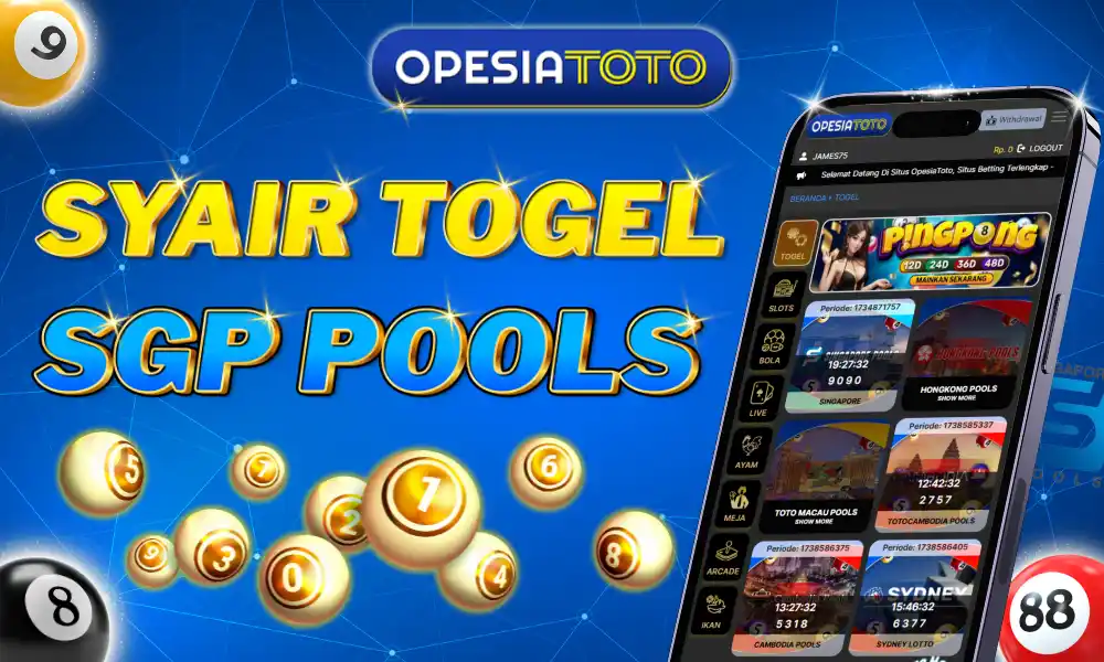 Forum Kode Syair SGP Opesia Toto, Prediksi Syair Singapore VIP Hari Ini - OpesiaToto